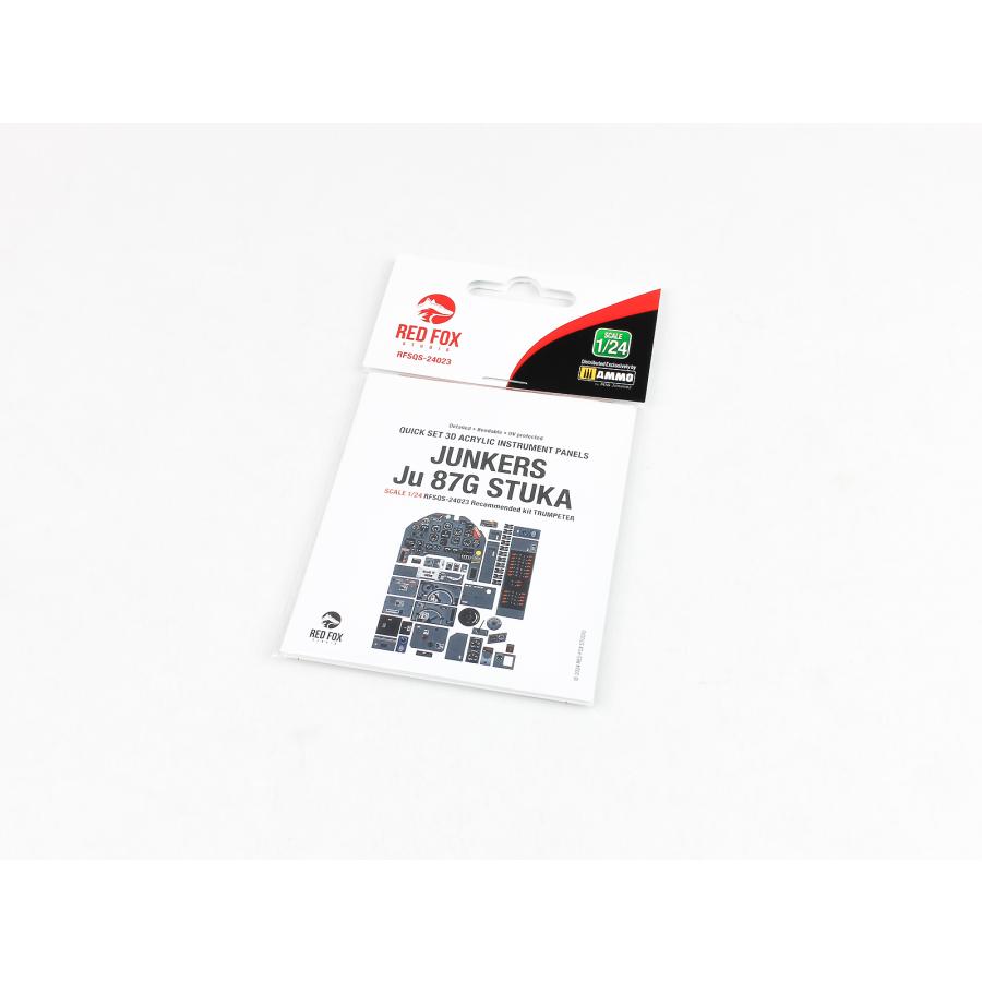レッドフォックススタジオ RFSQS-24023 1/24 Ju 87G シュトゥーカ (トランぺッター用) : ホビーショップ パンツァーレーア - 通販 - Yahoo!ショッピング