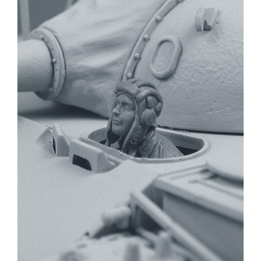 タンクモデル T-35191 1/35 鉄のカーテン ロシア 戦車兵1960-80年代 3体 : ホビーショップ パンツァーレーア - 通販 ...