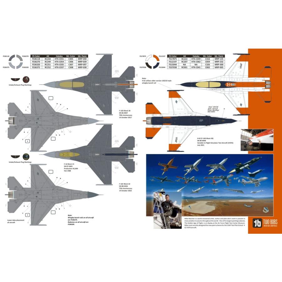 トゥーボブス 48-281 1/48 F-16C/D プレス・トゥ・テストアニバーサリー : ホビーショップ パンツァーレーア - 通販 - Yahoo!ショッピング