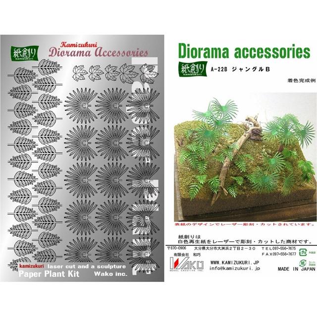 紙創り A-22B 1/35 ジャングルB : ホビーショップ パンツァーレーア - 通販 - Yahoo!ショッピング
