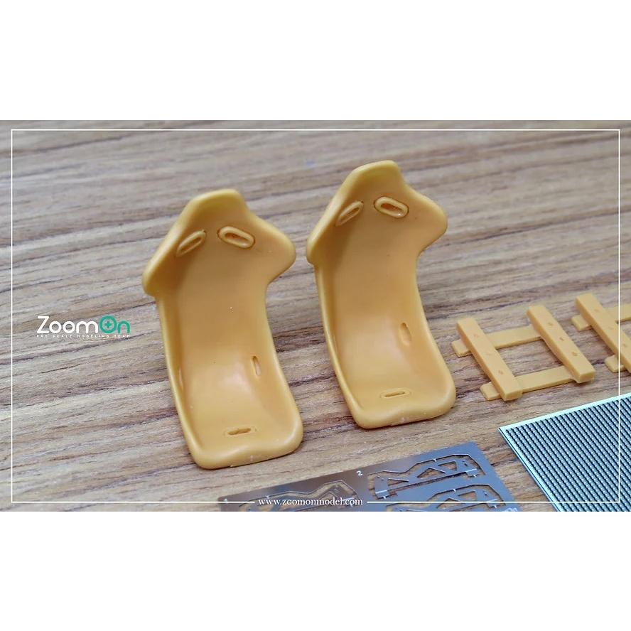 ZoomOn Z038 1/24 スプーンスポーツ バケットシート : ホビーショップ パンツァーレーア - 通販 - Yahoo!ショッピング