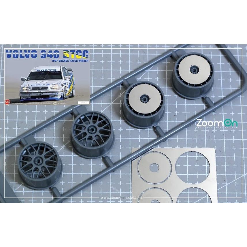 ZoomOn Z144 1/24 ボルボ S40 Btcc ホイール カバー(Nunu用 ) : ホビーショップ パンツァーレーア - 通販 - Yahoo!ショッピング