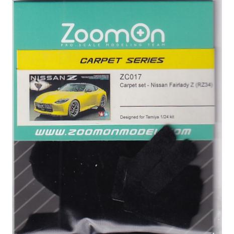 ZoomOn ZC017 1/24 カーペットセット - 日産 フェアレディ Z (RZ34) ブラック（タミヤ用） : ホビーショップ レ ...