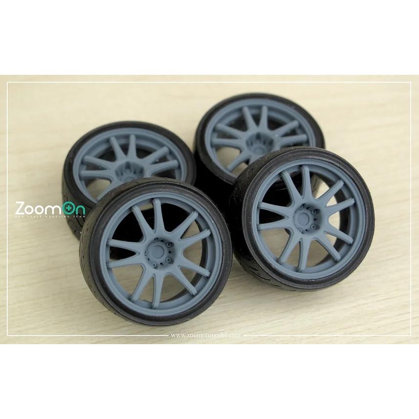 ZoomOn ZR022 1/24 18インチ 5zigen RSD ホイールセット : ホビーショップ レギュラス - 通販 - Yahoo ...