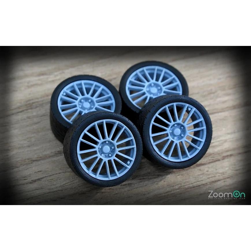 ZoomOn ZR029 1/24 17インチ スプーン CR93 ホイールセット : ホビーショップ パンツァーレーア - 通販 - Yahoo!ショッピング