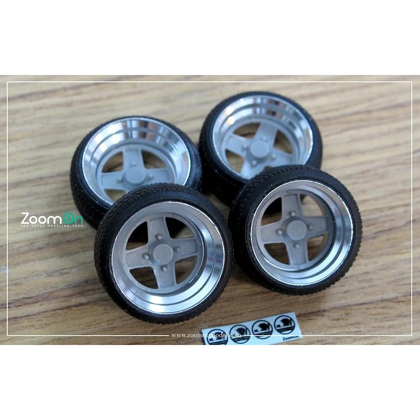 ZoomOn ZR041 1/24 15インチ SSR MK2 ホイールセット : ホビーショップ パンツァーレーア - 通販 - Yahoo ...
