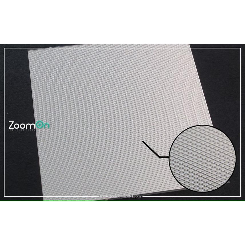 ZoomOn ZT069 アルミ 菱形グリッドプレート (ソリッド)70x70mm 1 プレート : ホビーショップ パンツァーレーア - 通販 - Yahoo!ショッピング