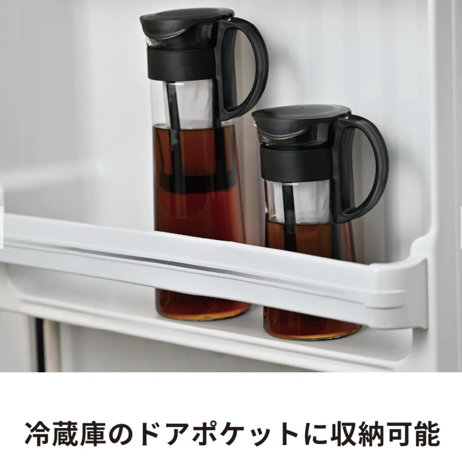 HARIO ハリオ 水出し珈琲ポット MCPN-14-B 1,000ml 8杯用（ブラック）（水出しコーヒー） : パオコーヒー - 通販 ...