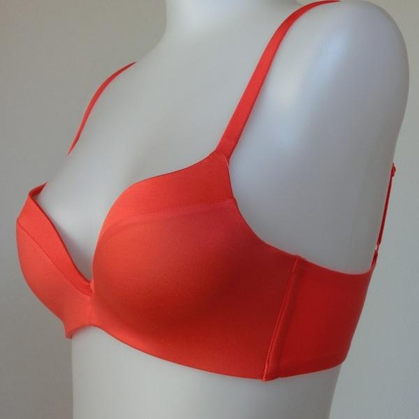 【B70/B75/C80/D75】p4446 トリンプ モールドカップブラジャー オレンジ TR490 HP 1019179 5,390円 NUDE FEEL 第二の肌 マイクロファイバー ...