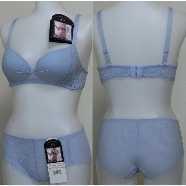 アズ 【LL】アズ ブラショーツ p7408 サックス ストレスフリー ノンワイヤーブラジャー 楽しておしゃれを楽しもう。 : ぱおヤフー店 - 通販 - Yahoo!ショッピング