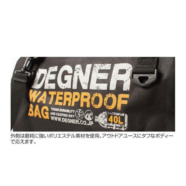 DEGNER デグナー NB-115 防水ボストンバッグ ブラック : PAPAマート - 通販 - Yahoo!ショッピング