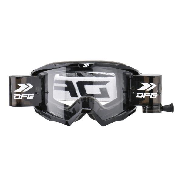 ダートフリーク DFG スピードゴーグル ロールオフ ブラック : PAPAマート - 通販 - Yahoo!ショッピング