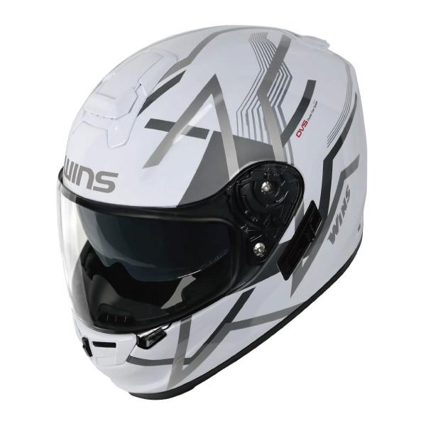 WINS G-FORCE SS Z-LINE タイプC G14.ホワイトシルバー インナーバイザー内蔵 フルフェイス ヘルメット : wins-g-force-ss-z-line-14 ...