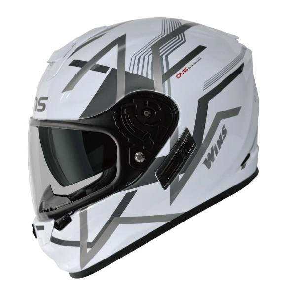 WINS G-FORCE SS Z-LINE タイプC G14.ホワイトシルバー インナーバイザー内蔵 フルフェイス ヘルメット : wins-g-force-ss-z-line-14 ...
