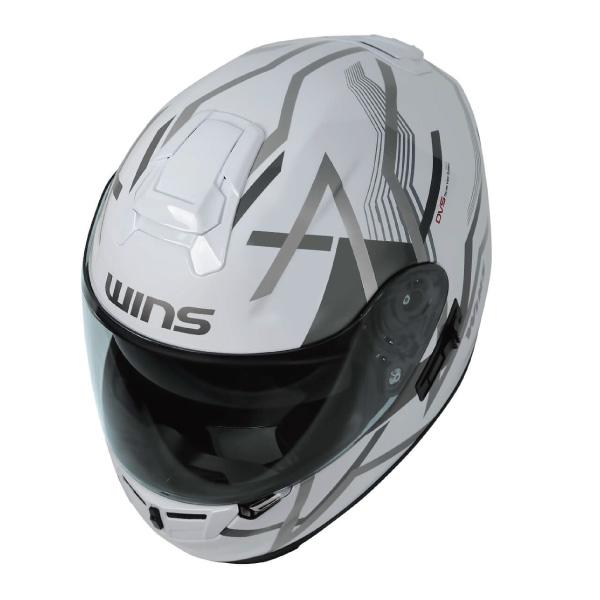 WINS G-FORCE SS Z-LINE タイプC G14.ホワイトシルバー インナーバイザー内蔵 フルフェイス ヘルメット : wins-g-force-ss-z-line-14 ...