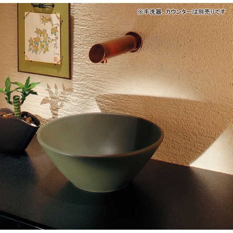 【完売】センサー水栓 洗面 手洗い用 横型 自動水栓 能（のう） ミドル ブロンズ 電池仕様 713-511-BP 壁付 単水栓 蛇口 : パパサラダ 蛇口と洗面ボウルの専門店 - 通販 ...