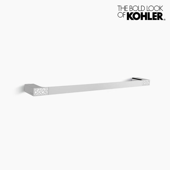 KOHLER（コーラー） 【完売】タオルハンガー ストレイト タオルバー 18インチ ホワイト : パパサラダ 蛇口と洗面ボウルの専門店 ...