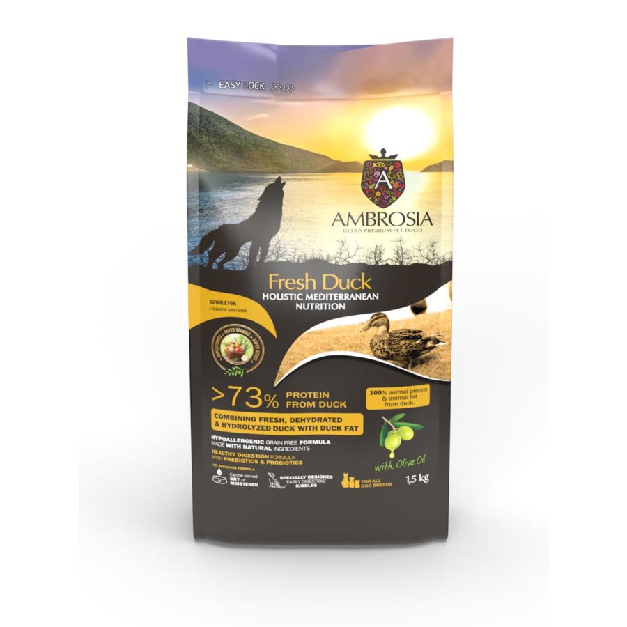 犬ドライフード 32835 TriccoInternational アンブロシアHMNダック 5kg×1セット : ルークランオンライン - 通販 - Yahoo!ショッピング