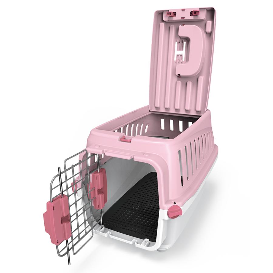犬猫用キャリー 7844 マルカン 2ドアキャリーS ピンク :dogcarry-7844:ルークランオンライン - 通販 - Yahoo!ショッピング