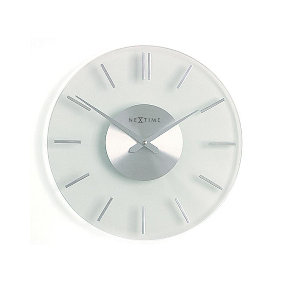 アウトレット75%OFF NEXTIME ネクスタイム 壁掛け時計 スモールストライプ クリア 時計 おしゃれ スイープ 静か 無音 ウォールクロック : ルークランオンライン - 通販 ...