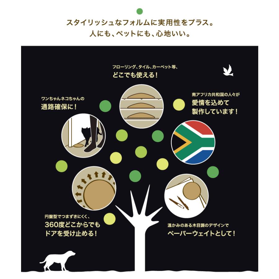 アウトレット特価 ドアストッパー DOORIS ドアリス ペーパーウェイト インテリア スタイリッシュ おしゃれ 木材 : ルークランオンライン - 通販 - Yahoo!ショッピング