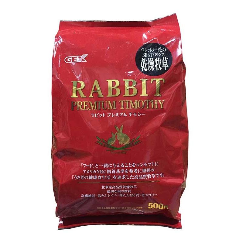 ウサギ用フード 0384 ジェックス ラビットプレミアム チモシー 500g×12セット（6kg） :rabbitfood-133:ルークラン ...