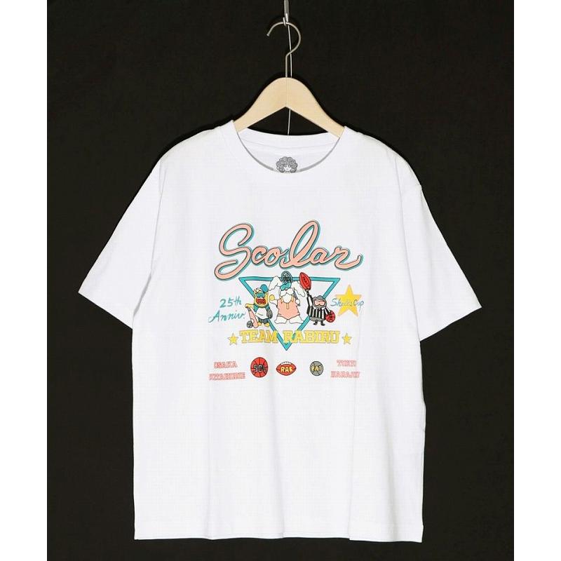 ScoLar Tシャツ SALE スカラー 142618 ScoLar25周年記念杯 スポーツ大会プリントTシャツ トップス カジュアル ポップ レトロ 原宿系 個性的 : Pappa ...