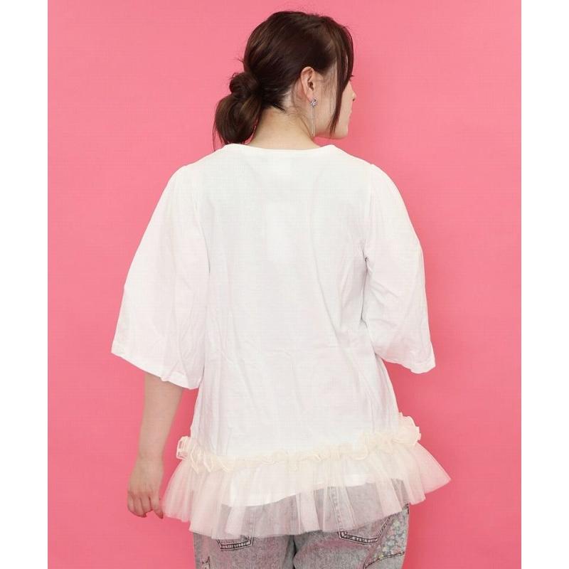 ScoLar チュニック SALE スカラー 151672 メルヘンラメプリント チュール切替チュニック トップス カジュアル ガーリー 原宿系 個性的 : Pappa Duduu - 通販 ...