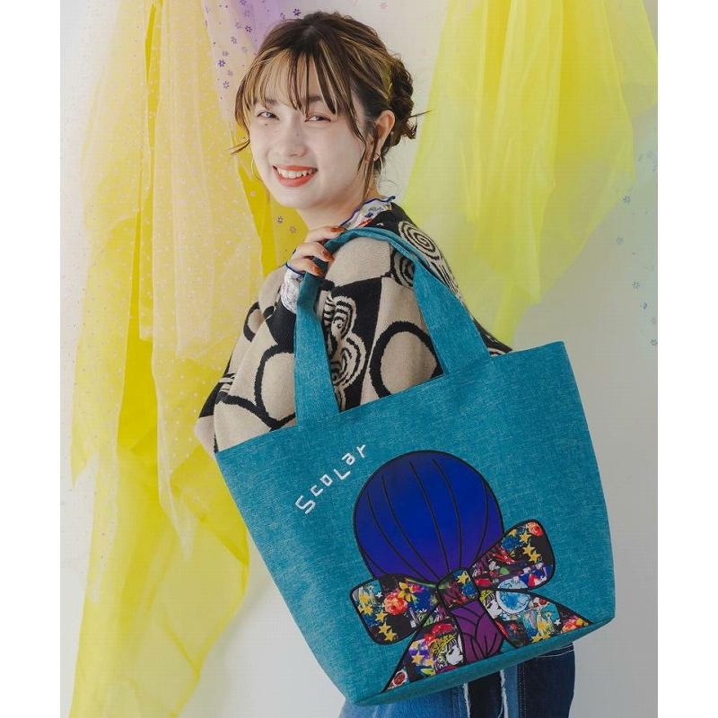 ScoLar バッグ SALE スカラー 643444 リボンの女性の後ろ姿 ポリキャントートバッグ カジュアル ガーリー 個性的 原宿系 : Pappa Duduu - 通販 - Yahoo ...