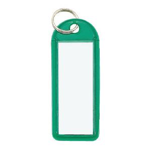 KOKUYO 名札 コクヨ ソフトキーホルダー型名札 緑 カード寸法42×17mm ナフ-225G 【50点セット】 : 文具屋さん - 通販 - Yahoo!ショッピング