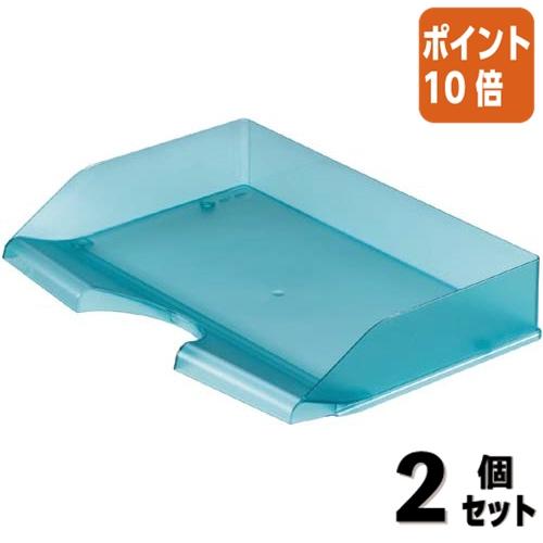 CREW'S 2点セット☆ポイント10倍 クルーズ レタートレー A4横 ブルー LT-600BL : 文具屋さん - 通販 - Yahoo!ショッピング