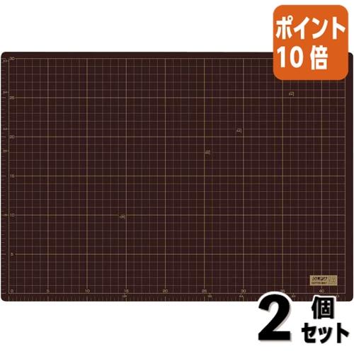 OLFA 2点セット☆ポイント10倍 オルファ カッターマット A3 両面仕様 ソフトグレー＆ブラウン 135B : 文具屋さん - 通販 - Yahoo!ショッピング