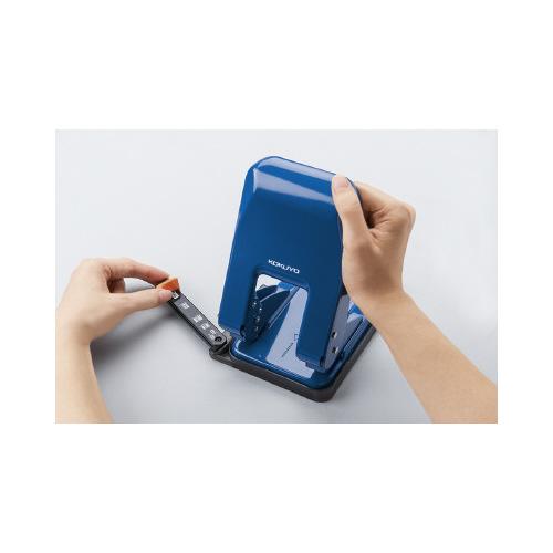 KOKUYO 穴あけパンチ コクヨ パンチ＜ラクアケ＞ PN−G52B 青 約52枚穿孔タイプ PN-G52B : 文具屋さん - 通販 - Yahoo!ショッピング