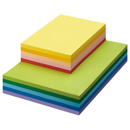 KOKUYO 2点セット☆ポイント10倍 カウネット 色画用紙 八つ切 肌色（薄橙） 10枚 4212-2883 : 文具屋さん - 通販 - Yahoo!ショッピング