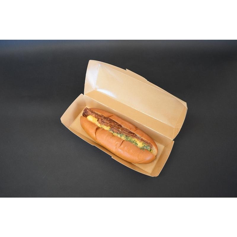 ホットドッグトレー EC7 クラフト（1セット100枚入） : パケドゥソレイユ - 通販 - Yahoo!ショッピング