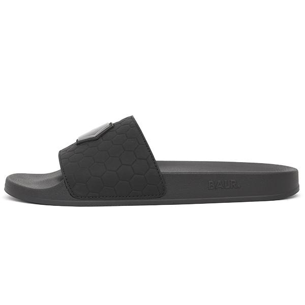 BALR.（ボーラー） BALR サンダル メンズ シャワーサンダル ブラック サイズ41 BEACH SLIDE B1520 1004 新品 ...
