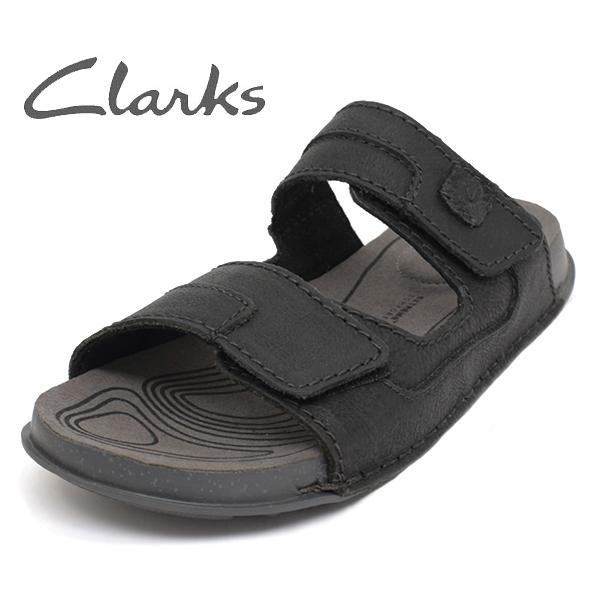 Clarks クラークス メンズ サンダル レザー 革 靴 シューズ セール CLARKS CRESTVIEW EASY : ブランド 靴 バッグ パラディー - 通販 - Yahoo!ショッピング