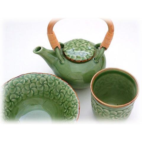 ジェンガラ ケラミック食器/JENGGALA/ Frangipani Tea Pot C-2085-147-CL : ジェンガラ専門店 月下香 ...