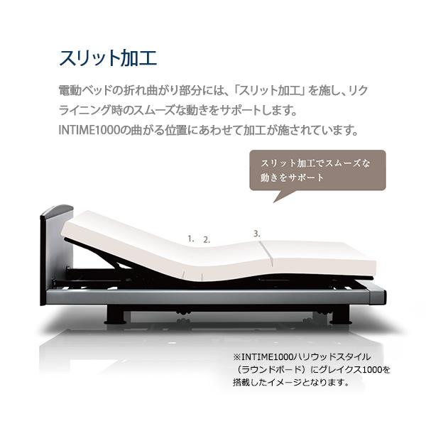 パラマウントベッド 【セミシングル(91幅)】 INTIME1000,2000シリーズ専用 ポケットコイルマットレス グレイクス1000 RB-ZA091G : パラマウントベッドストア ...