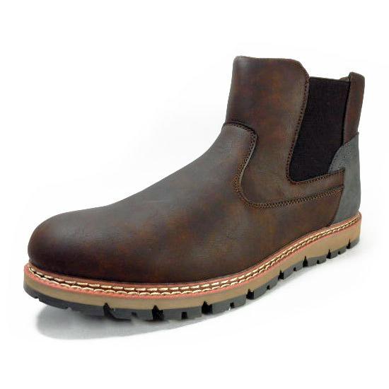 Dect サイドゴアブーツ（防水・防滑ソール）ダークブラウン 3E（EEE）28cm、29cm【大きいサイズ（ビッグサイズ）カジュアルシューズ紳士靴】 : 靴のパラダイス - 通販 ...