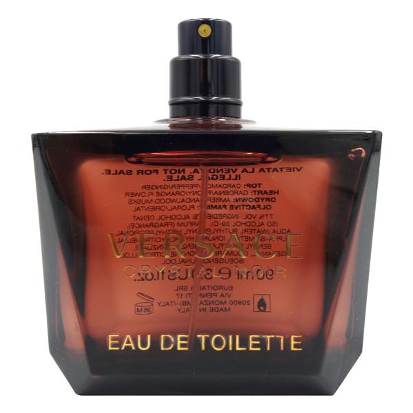 VERSACE 【15・16日P3・最大1,000円offクーポン】ヴェルサーチ クリスタル ノワール EDT SP 90ml【訳あり・テスター・未使用品】【香水 レディース ...