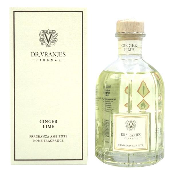 香水 Dr. Vranjes ドットール・ヴラニエス リードディフューザー ジンジャーライム（GINGER LIME） 250ml（3585）【パッケージデザイン混在】 フレグランス ...