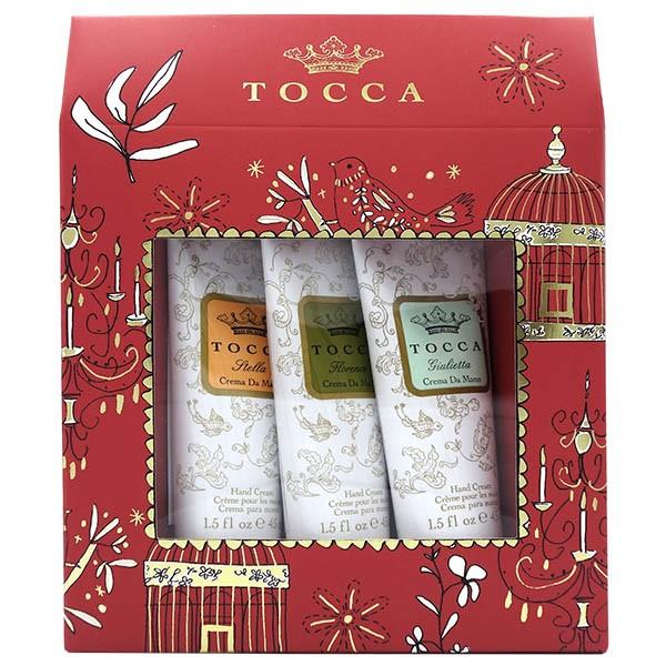 【最大1,000円offクーポン】香水 トッカ TOCCA クレマヴェローチェ ハピネス ハンドクリームセット (フローレンス ジュリエッタ ステラ) 45ml×3 フレグランス ...