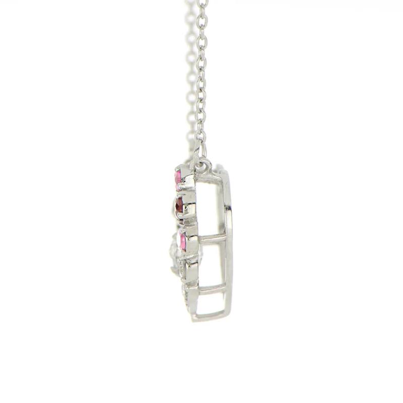 Crossfor NewYork（クロスフォーニューヨーク） ネックレス シングルダンシングストーン ハート SV925製 NSP-006 : 紫ゆかりパリスパートナー - 通販 ...