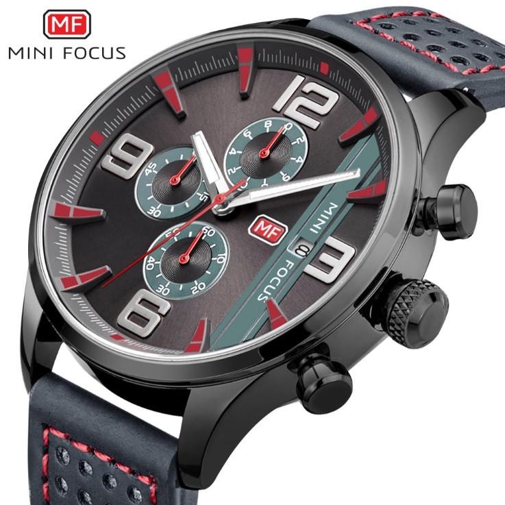 【日本総代理店】MINIFOCUS ミニフォーカス 腕時計 時計 メンズ 男性用 ストップウォッチ クロノグラフ ビジネス スポーツ ミリタリーマルチ クォーツ : ParisRose ...