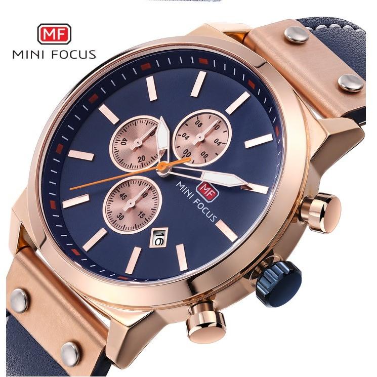 MINIFOCUS ミニフォーカス 腕時計 時計 メンズ 男性用 ウォッチ ファッション スポーツ 欧米 海外人気 ミリタリーマルチ クォーツ カレンダー MF0110G ...