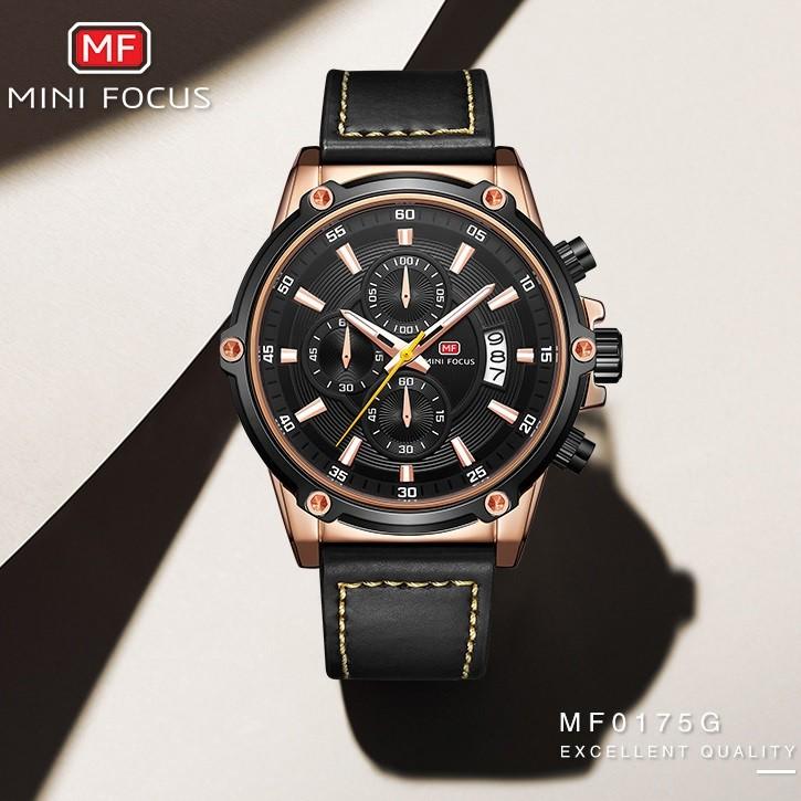 MINIFOCUS ミニフォーカス 腕時計 時計 メンズ 男性用 ストップウォッチ クロノグラフ スポーツ ミリタリーマルチ クォーツ カレンダー : ParisRose - 通販 ...