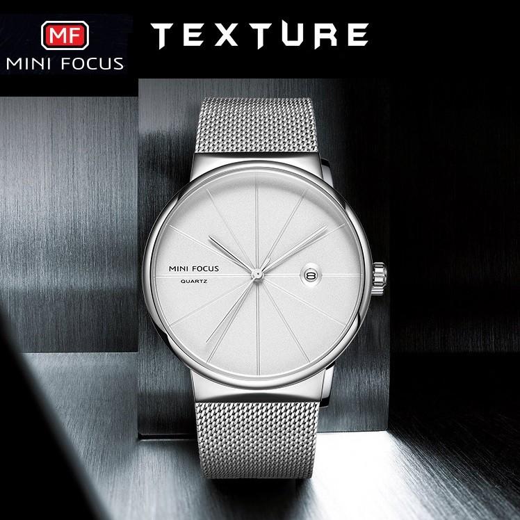 【日本総代理店】MINIFOCUS ミニフォーカス 腕時計 時計 メンズ 男性用 ウォッチ ファッション ビジネス シンプル クォーツ カレンダー : mf0176g : ParisRose ...