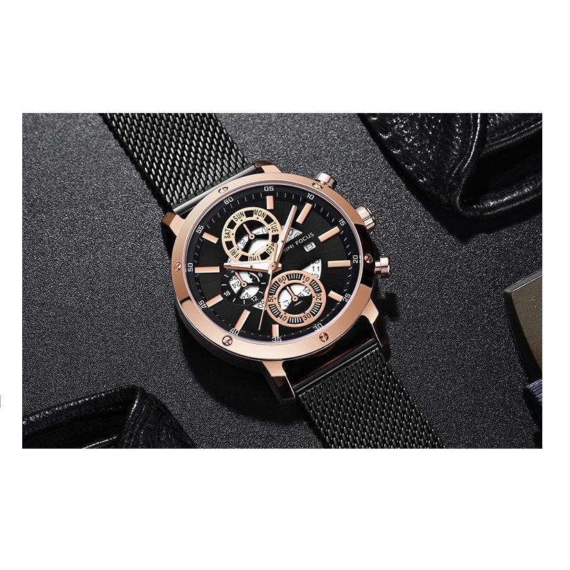 MINIFOCUS ミニフォーカス 腕時計 時計 メンズ 男性用 スポーツ 欧米 海外人気 ミリタリーマルチ クォーツ 夜光 カレンダー MF0190G : ParisRose - 通販 ...