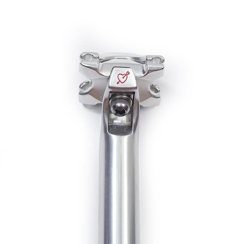 NITTO SimWorks by Nitto シムワークス バイ ニットー 日東 Beatnik Seat Post Silver ...